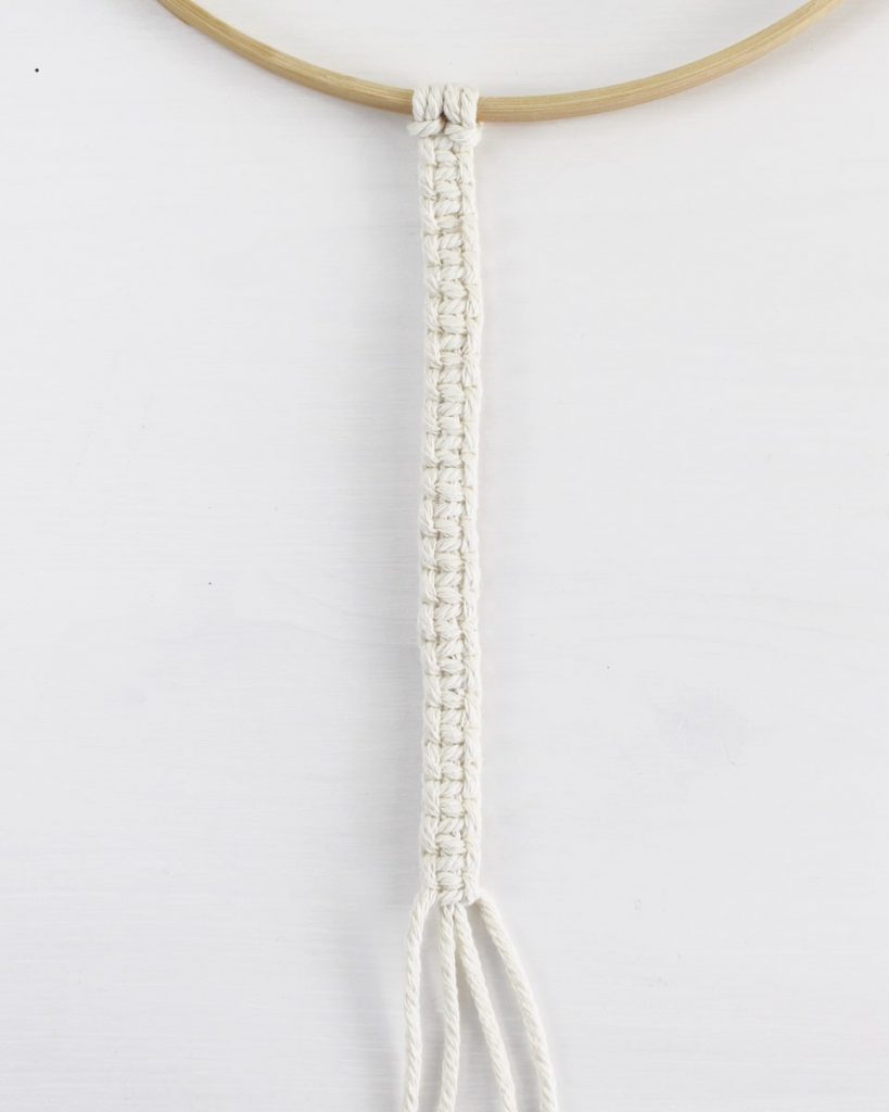 DIY Makramee Kinderzimmer Deko am Ring selber machen